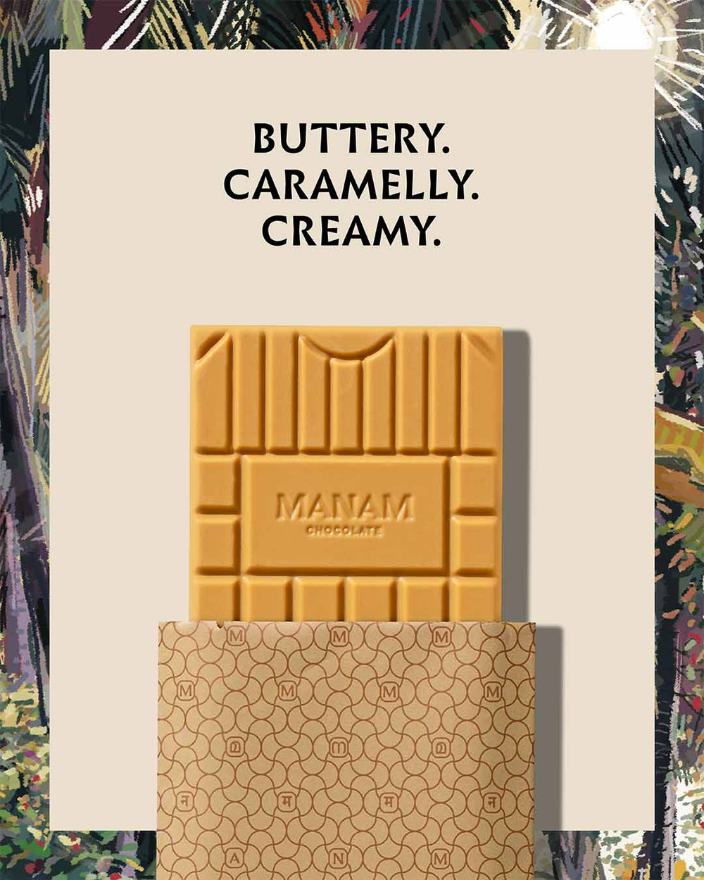 Indian Origin Tablet No. 9 - Caramelised White