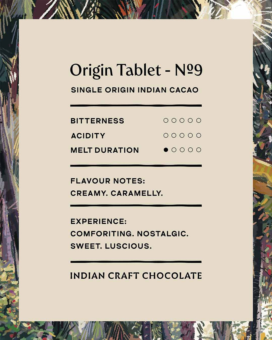 Indian Origin Tablet No. 9 - Caramelised White