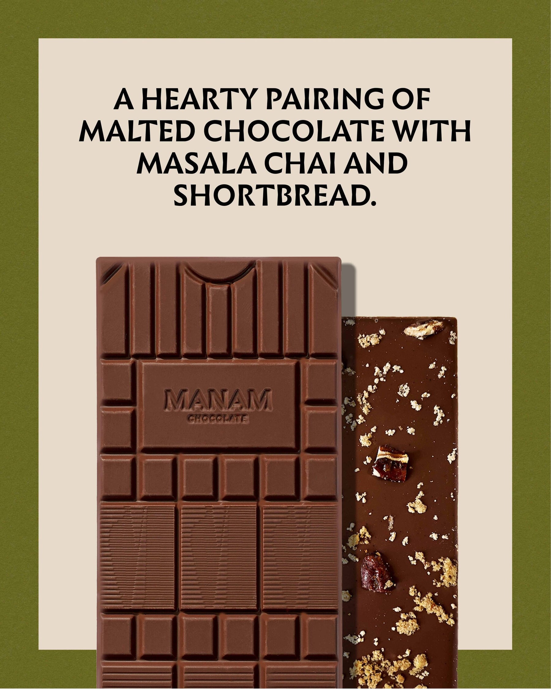 Chai Biscuit Inclusion Tablet - 43% Malt Milk